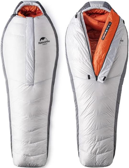 Naturehike Arxtic Mummy Goose Down Sleeping Bag - ARCTIC 17 - 1000g ...